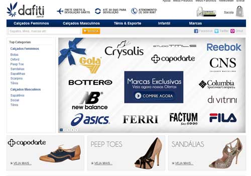 Calçados Online Dafiti - www.dafiti.com.br